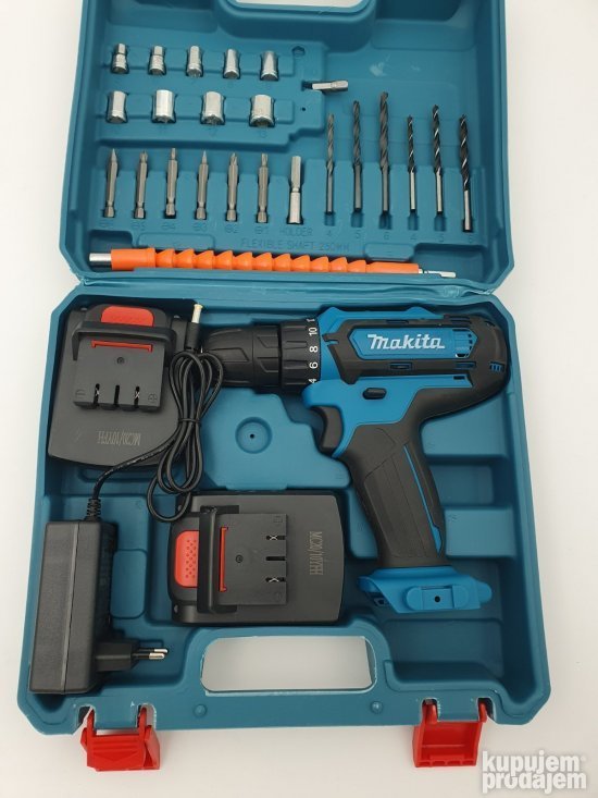 Makita aku srafilica busilica 24V+pribor+2 baterije – Makita aku srafilica busilica 24V+pribor+2 baterije