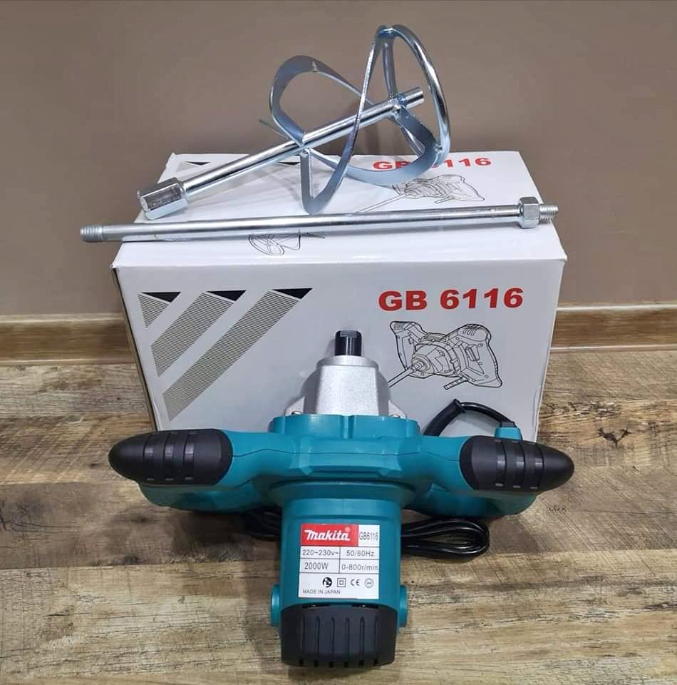 MAKITA Mikser za Lepak/gradjevinski mikser 2000w Novo – MAKITA Mikser za Lepak/gradjevinski mikser 2000w Novo