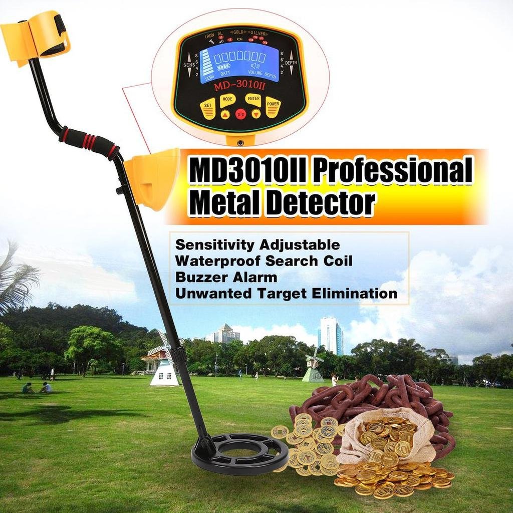 Metal Detector MD3010II Underground Metal Detector Gold Dig – Metal Detector MD3010II Underground Metal Detector Gold Dig