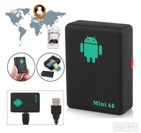 Mini A8 GPS/GSM/GPRS Tracker za Pracenje i Prisluskivanje – Mini A8 GPS/GSM/GPRS Tracker za Pracenje i Prisluskivanje