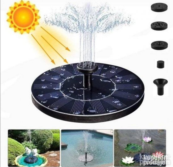 Solarna Fontana Solarna pumpa fontana plutajuca za dvoriste – Solarna Fontana Solarna pumpa fontana plutajuca za dvoriste