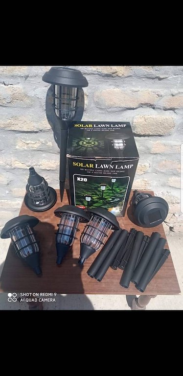 Solarne lampe X20 (paket od 6 komada) za travnjake i bašte – Solarne lampe X20 (paket od 6 komada) za travnjake i bašte