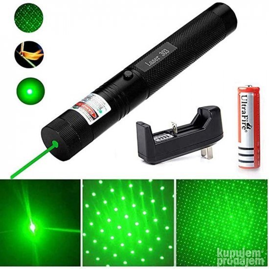 Zeleni Laser Green Laser Disco Laser Pointer 3 U 1 Model 303 – Zeleni Laser Green Laser Disco Laser Pointer 3 U 1 Model 303