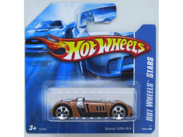 hot wheels suzuki GSX-R/4