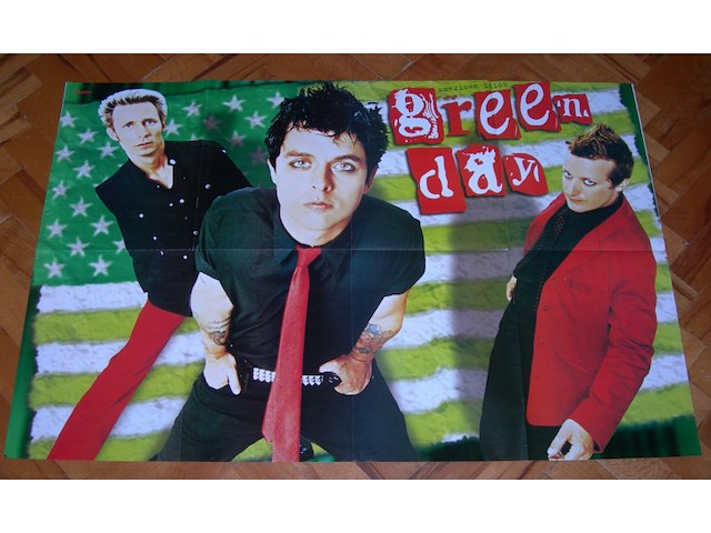 Lot postera, muzika, rock (Green Day)