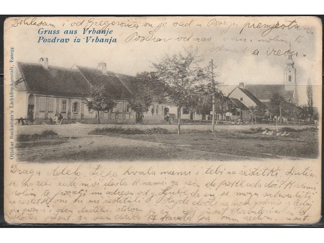 Hrvatska - Vrbanja 1900