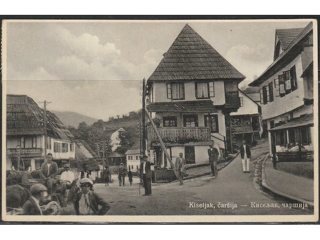 Bosna i Hercegovina - Kiseljak  /  Carsija / 1936