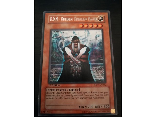 Yu-GI-OH!- D.D.M.-Different Dimension Master (Rare)