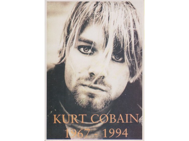 KURT COBAIN 1967 - 1994 / kolekcionarski, 1994