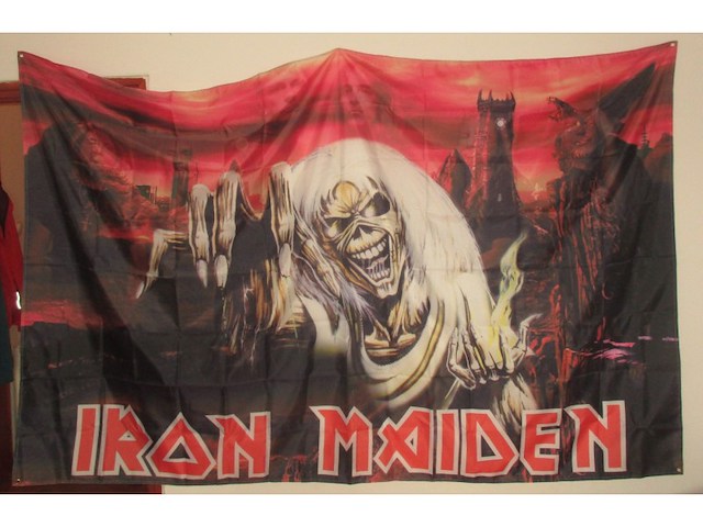 VELIKA ZASTAVA IRON MAIDEN 240x160cm.