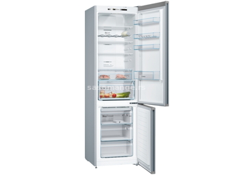 BOSCH Frižider KGN39VLEB, kombinovani, NoFrost, E, 366(256+110), 203x60x66cm, inox