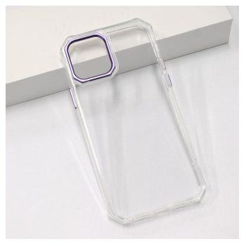 MASKA ICE CUBE FRAME ZA IPHONE 12/ 12 PRO LJUBICASTA