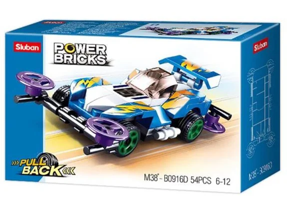 Sluban Kocke trkački automobil A054865