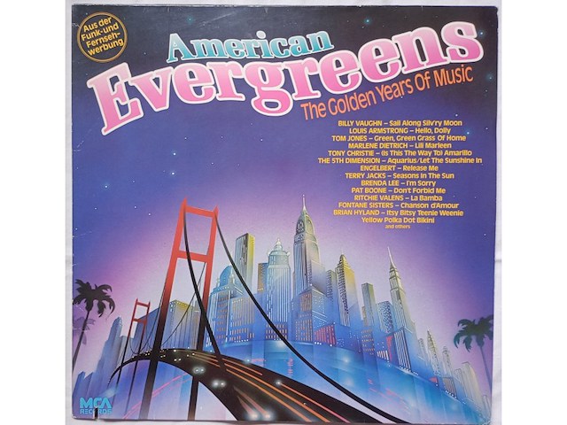 Various - American Evergreens - golden years of music