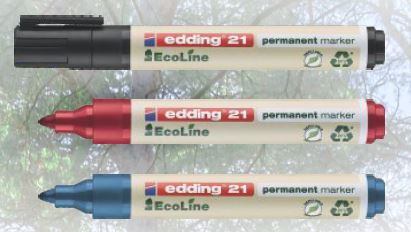 Ekološki Permanentni Marker Edding Ecoline E28 - Zaobljeni