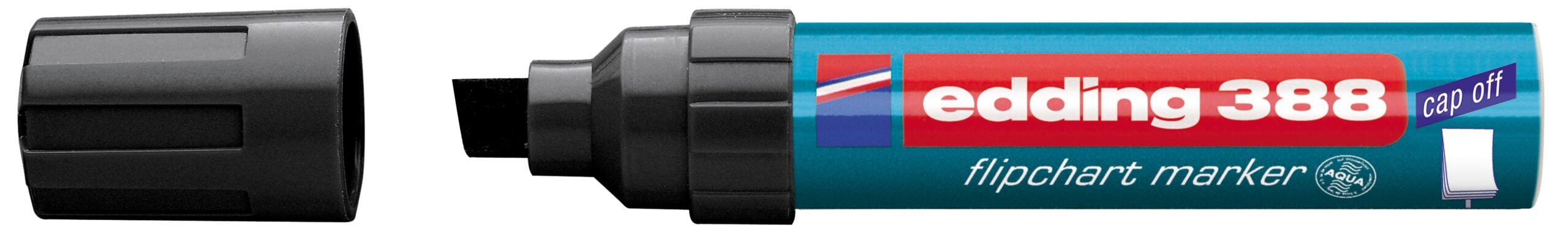 Flipchart Marker 4-12mm, Jumbo Edding - Crni