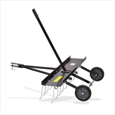 ATV grabulja/drljača za travu 100 cm, aerator na točkovima
