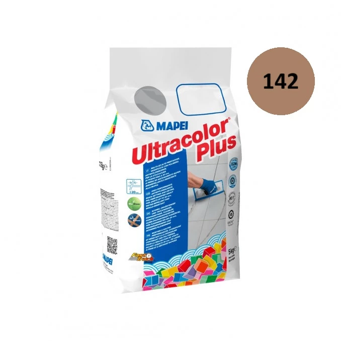Fug masa Mapei ULTRACOLOR PLUS 5kg marrone 142