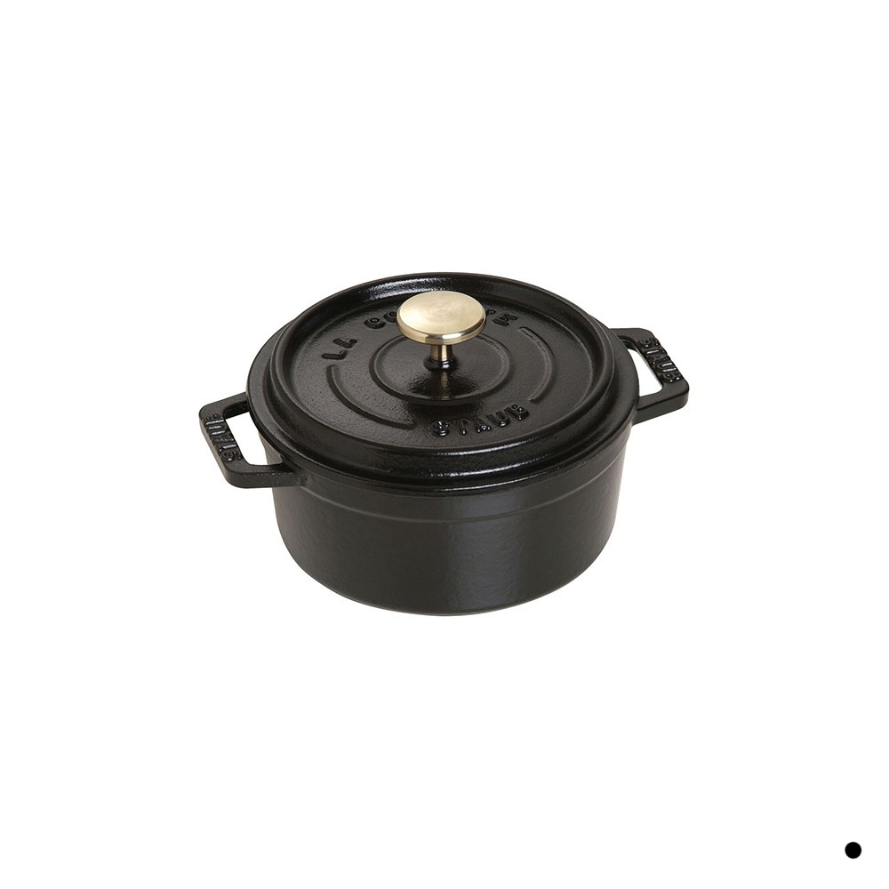 STAUB COCOTTE 12 CM – CRNI