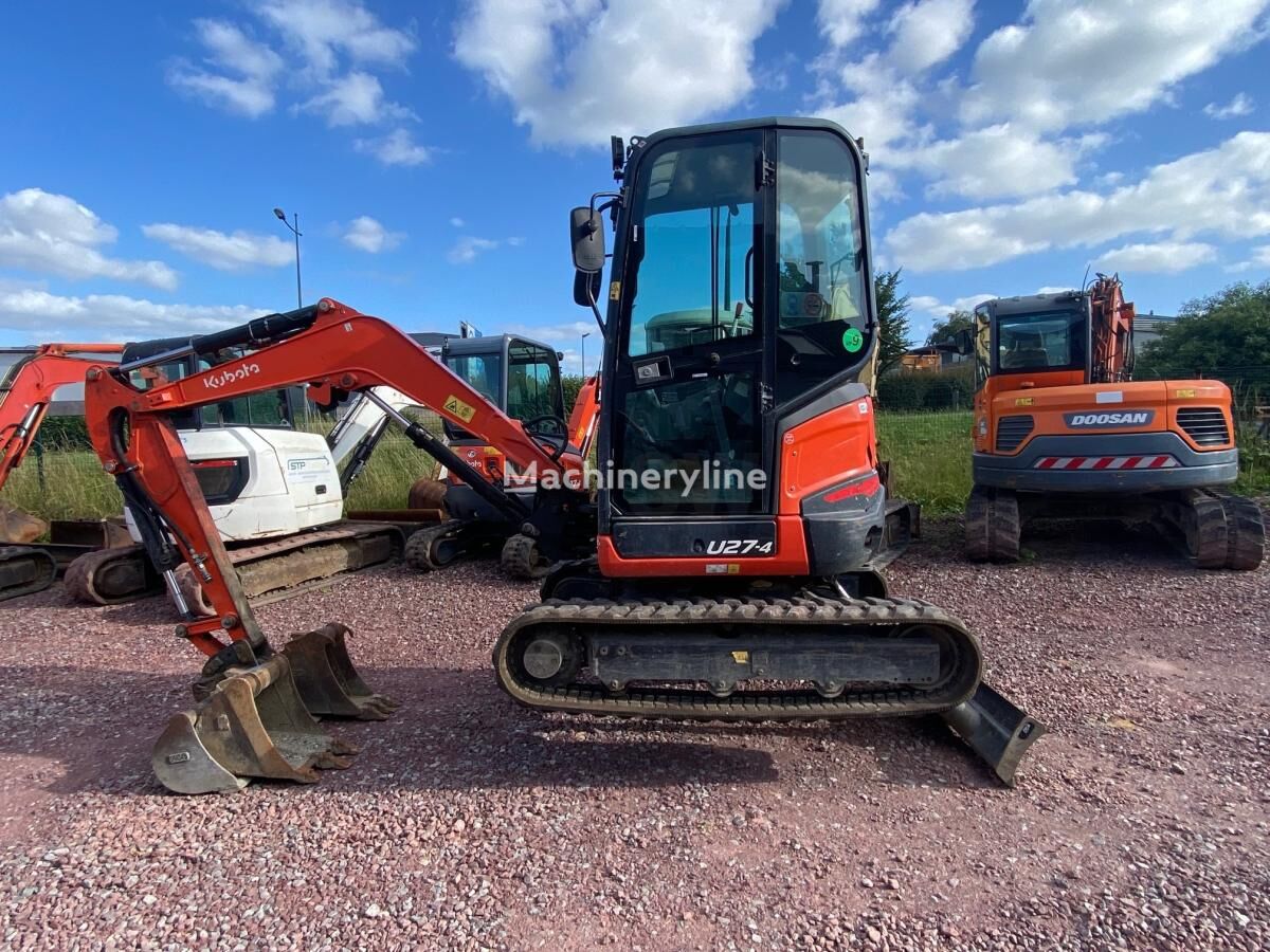 Kubota U 27-4 mini bager