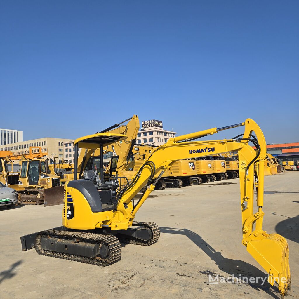 Komatsu PC35MR mini bager