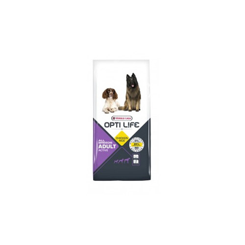 Opti Life Active All Breeds Piletina i Pirinač 12,5 kg