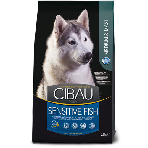 CIBAU Sensitive Adult Medium i Maxi Riba