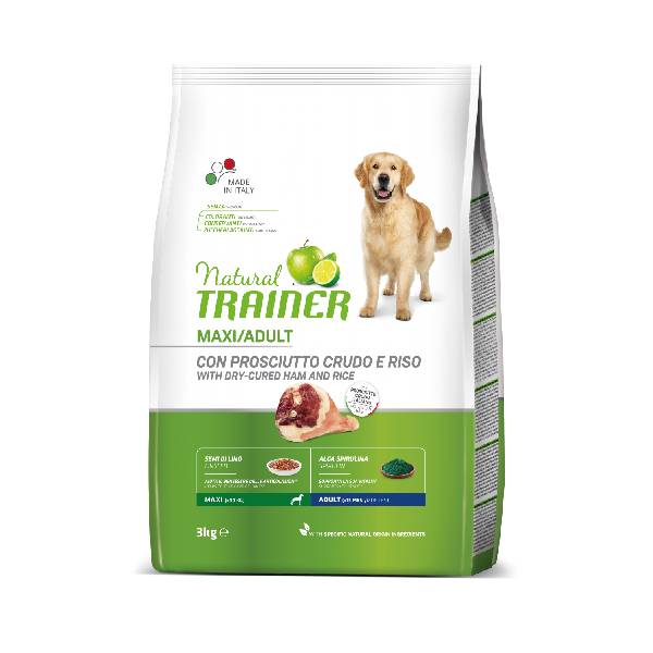 Trainer Natural Adult Maxi Pršuta i Pirinač 12 kg