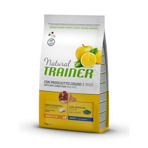 Trainer Natural Adult Small i Toy Sirova Šunka 7 kg