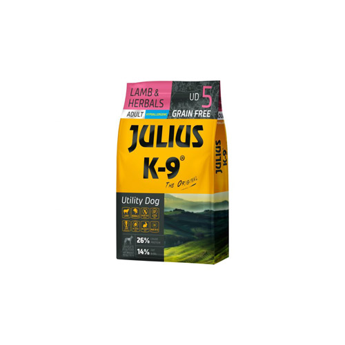 Julius K-9 Utility Dog Adult Jagnjetina i Bilje 10 kg