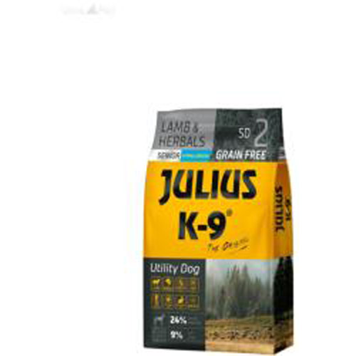 Julius K-9 Senior Jagnjetina i Bilje 10 kg