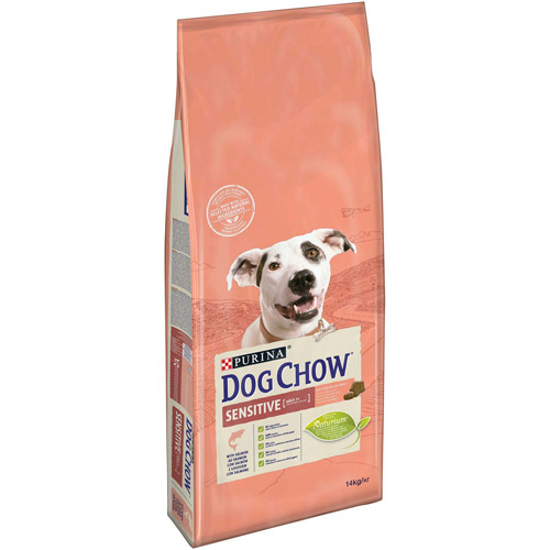 Purina Dog Chow Sensitive Losos i Pirinač 14 kg