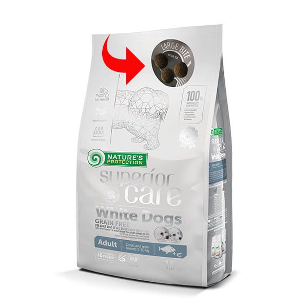 Nature's Protection Superior Care White Dog Large Adult Bela Riba