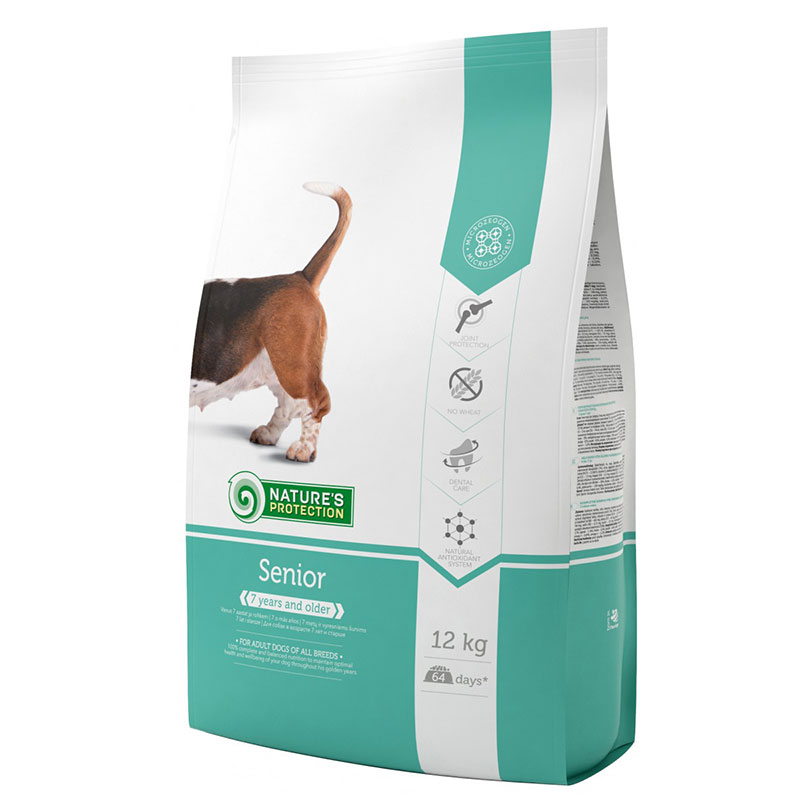 Nature's Protection Super Premium All Breed Senior 7 Years&Older Živina 12 kg