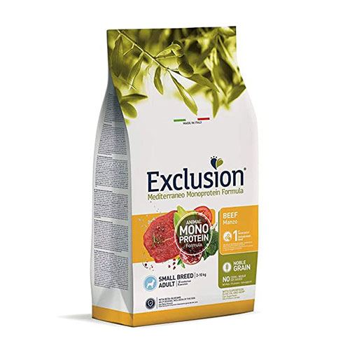 Exclusion Mediterraneo Monoprotein Adult Small Govedina