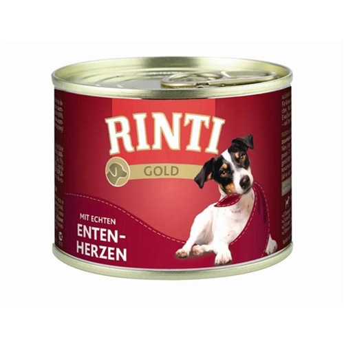 Rinti Gold konzerva za pse sa Pačijim Srcem 185 g