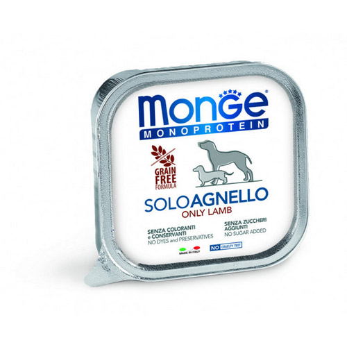 Monge Solo pašteta za pse Jagnjetina 150 g