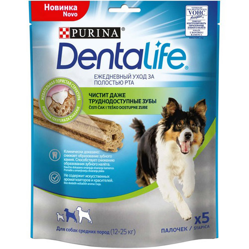 Purina DentaLife Medium poslastica za pse 115 g