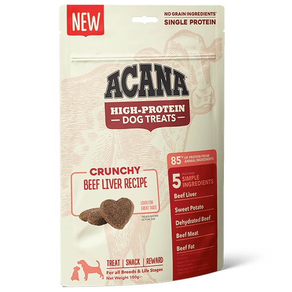 Acana Beef Liver Treats – 100 g