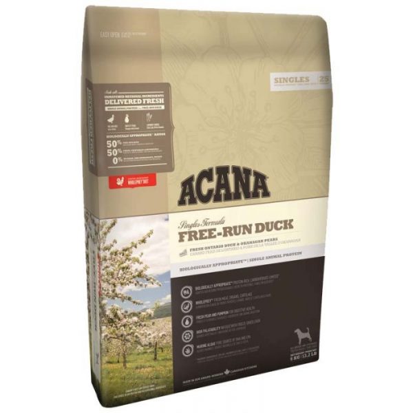 Acana Singles Free-Run Duck – 11,4 kg