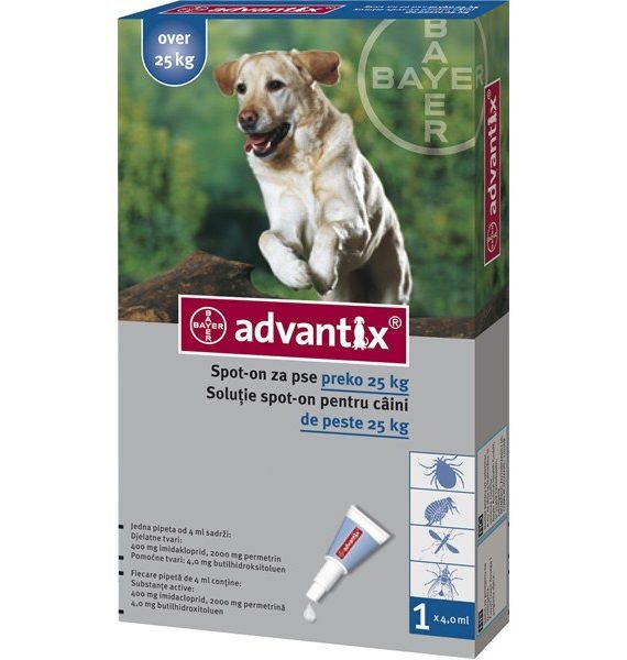ADVANTIX spot-on, za pse 25-40 kg