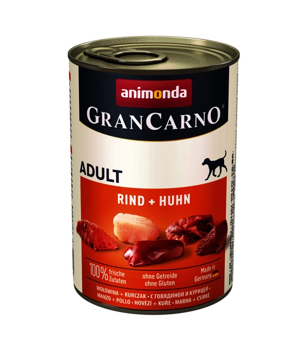 Animonda Gran Carno Adult Beef+Chicken – 6×400 g