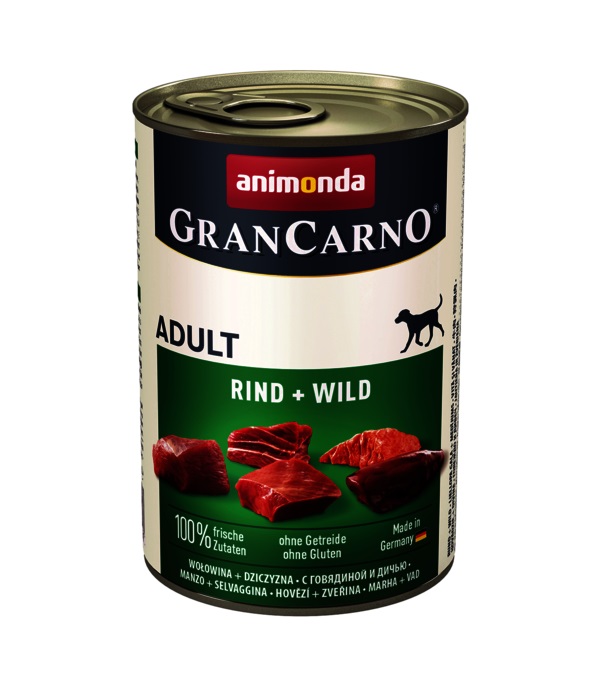 Animonda Gran Carno Adult Beef+Game – 6×400 g