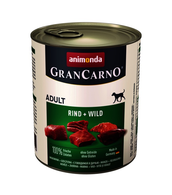 Animonda Gran Carno Adult Beef+Game – 6×800 g