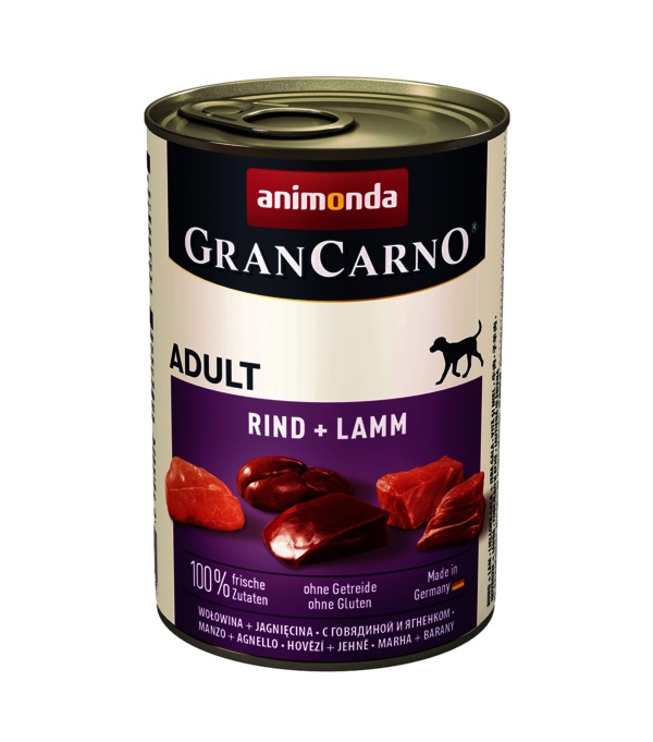 Animonda Gran Carno Adult Beef+Lamb – 6×400 g