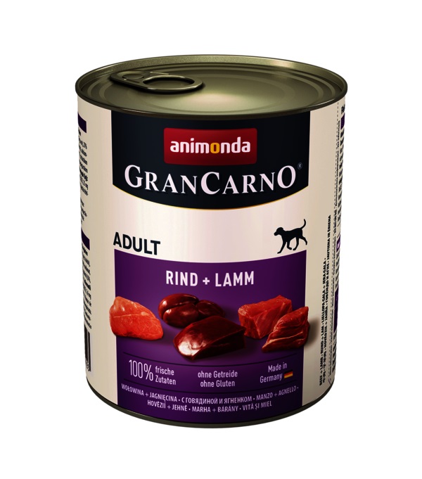 Animonda Gran Carno Adult Beef+Lamb – 6×800 g