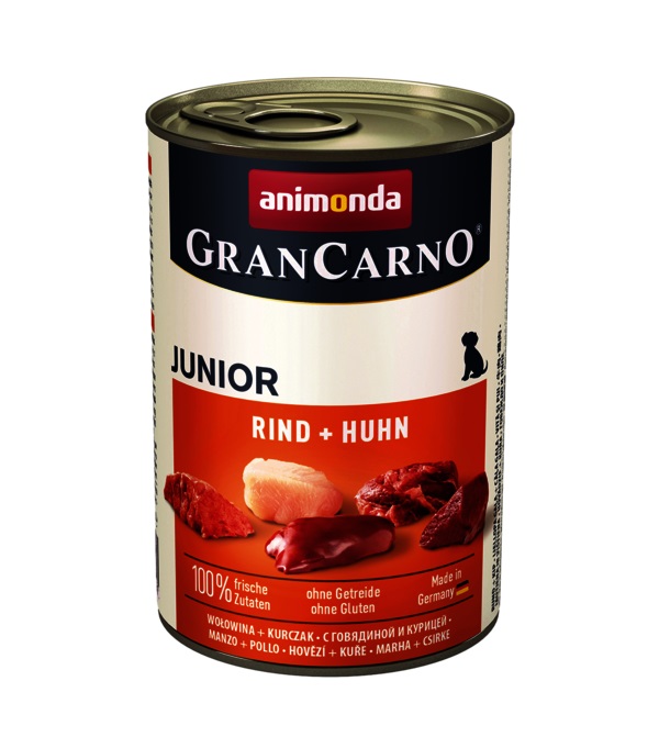 Animonda Gran Carno Junior Beef+Chicken – 6×400 g