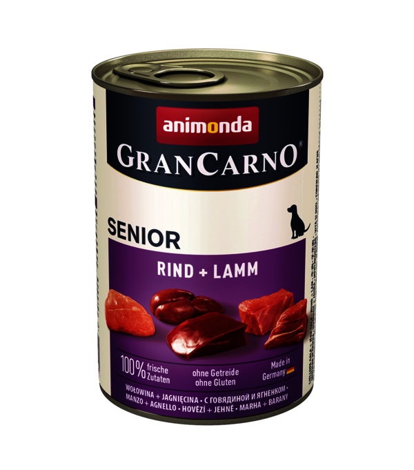 Animonda Gran Carno Senior Beef+Lamb – 6×400 g