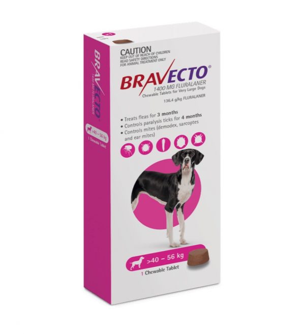 BRAVECTO – za pse 40-56 kg