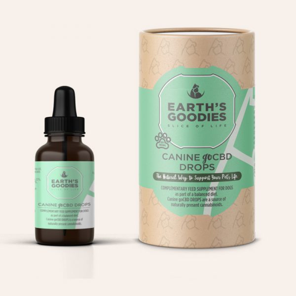 Earth’s Goodies goCBD Canine Drops 3% – 10 ml